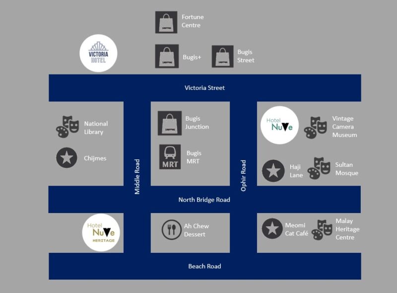 Hotels in Bugis - NuVe Group